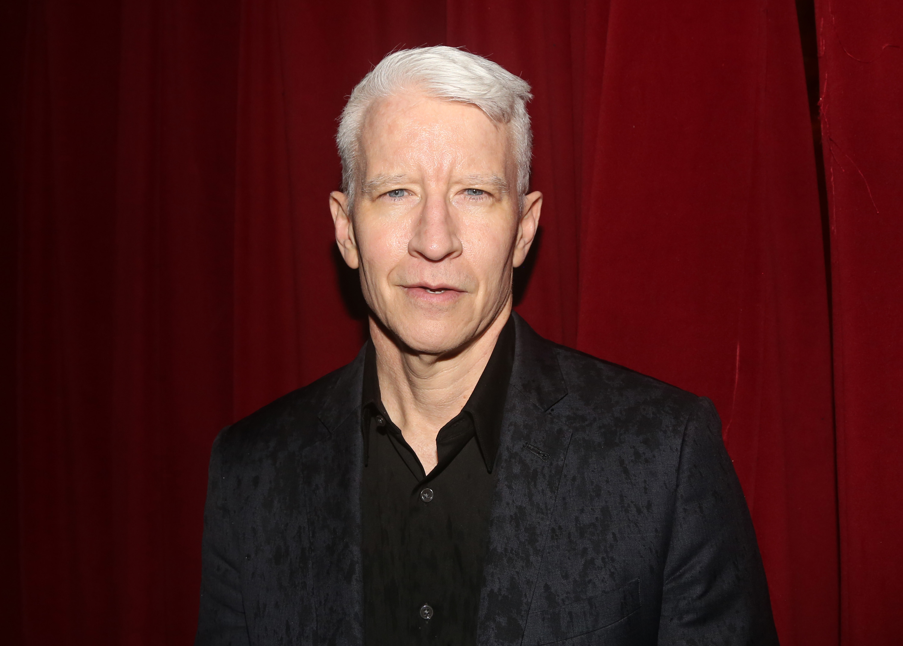 Anderson Cooper from CNN had a difficult time holding back his feelings ...