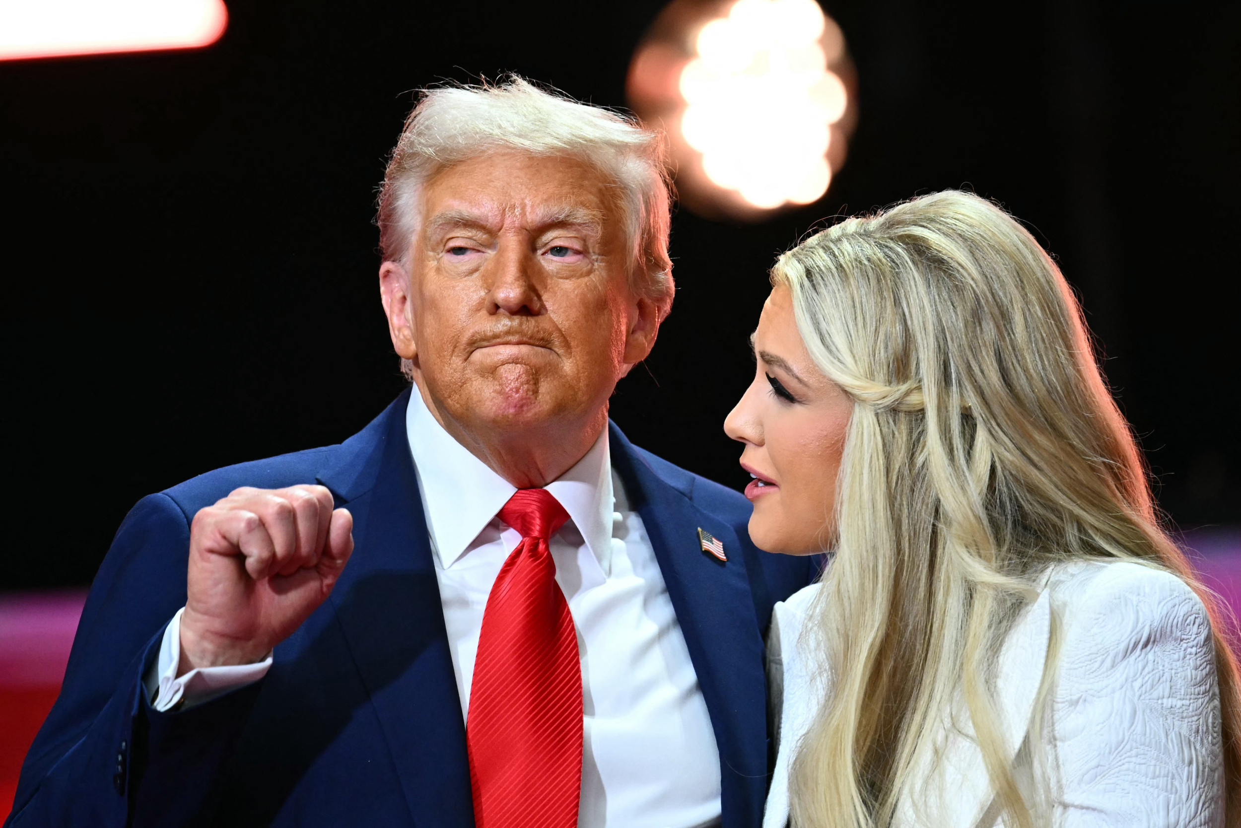 Trump comments on Erika Kirk's romantic connection, disclosing that her ...