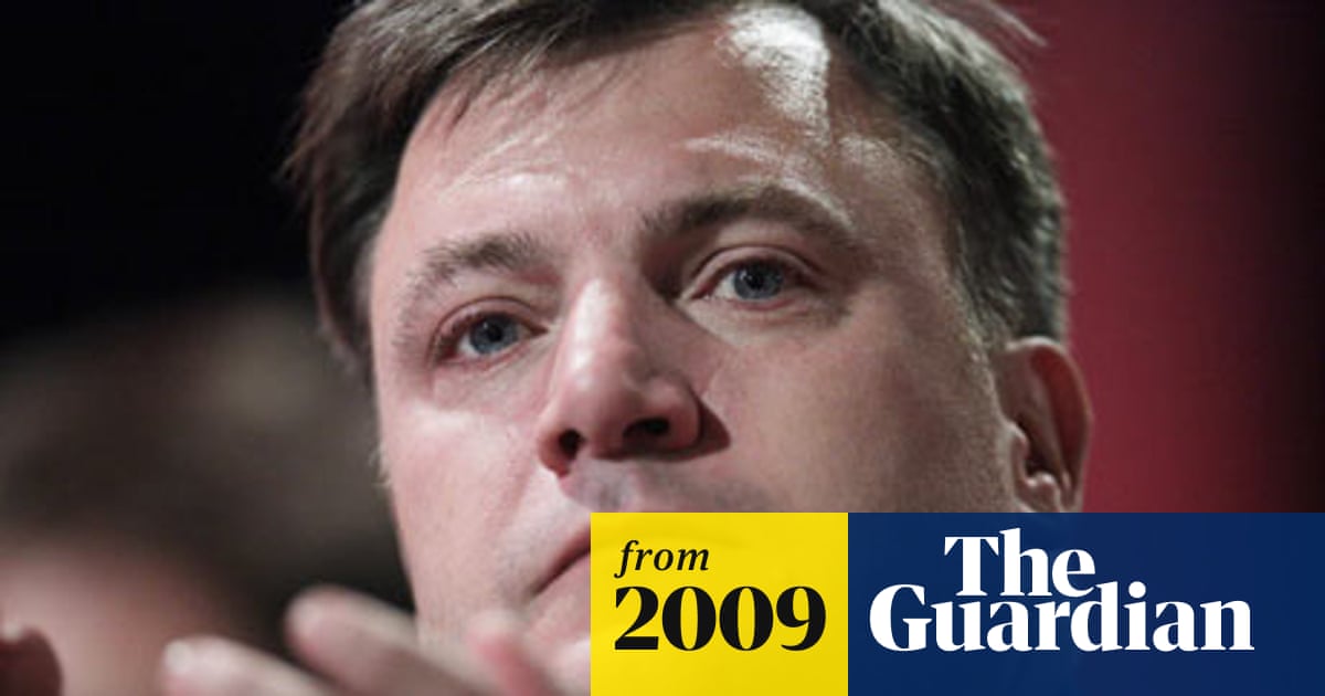 Ed Balls was unable to control his anger when his children experienced ...