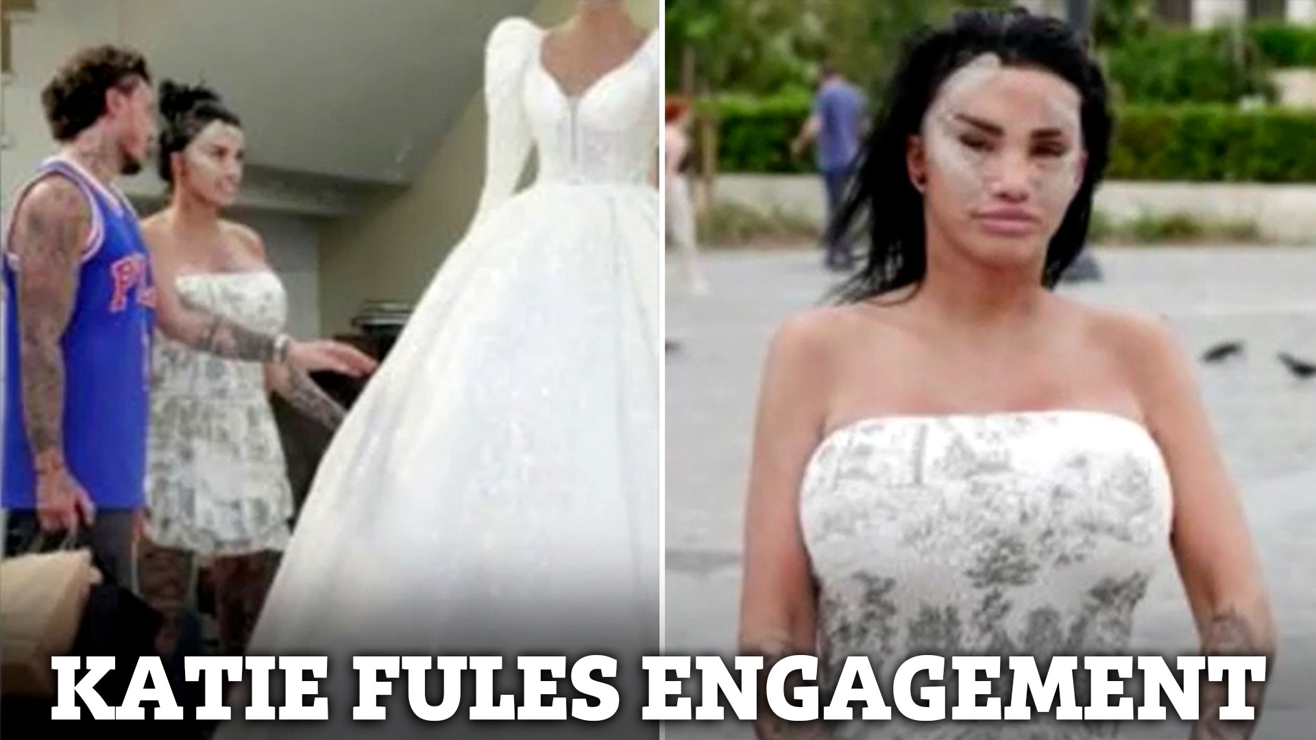Katie Price revealed why she was unable to bring her £180,000 wedding present back to the UK: "I ...
