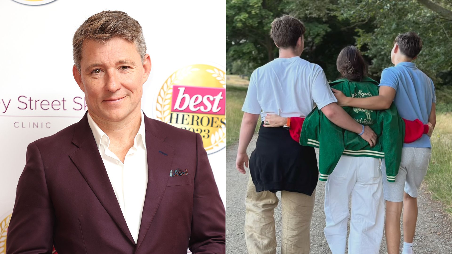 Ben Shephard expressed joy when discussing his 19-year-old son's ...
