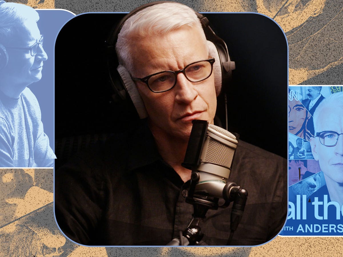 Anderson Cooper from CNN had a difficult time holding back his feelings ...