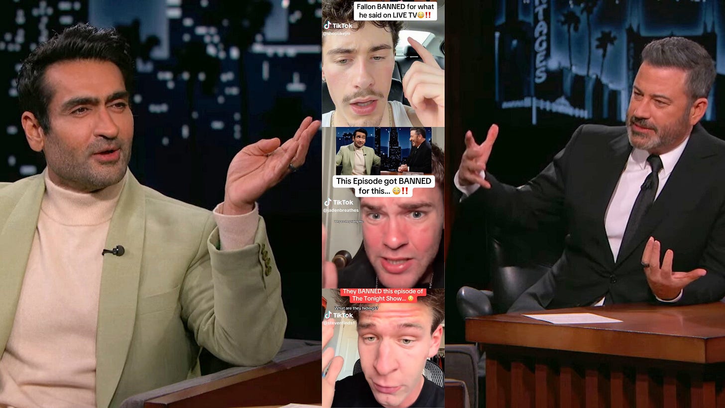 Jimmy Fallon shared a list of guests prohibited from appearing on his ...