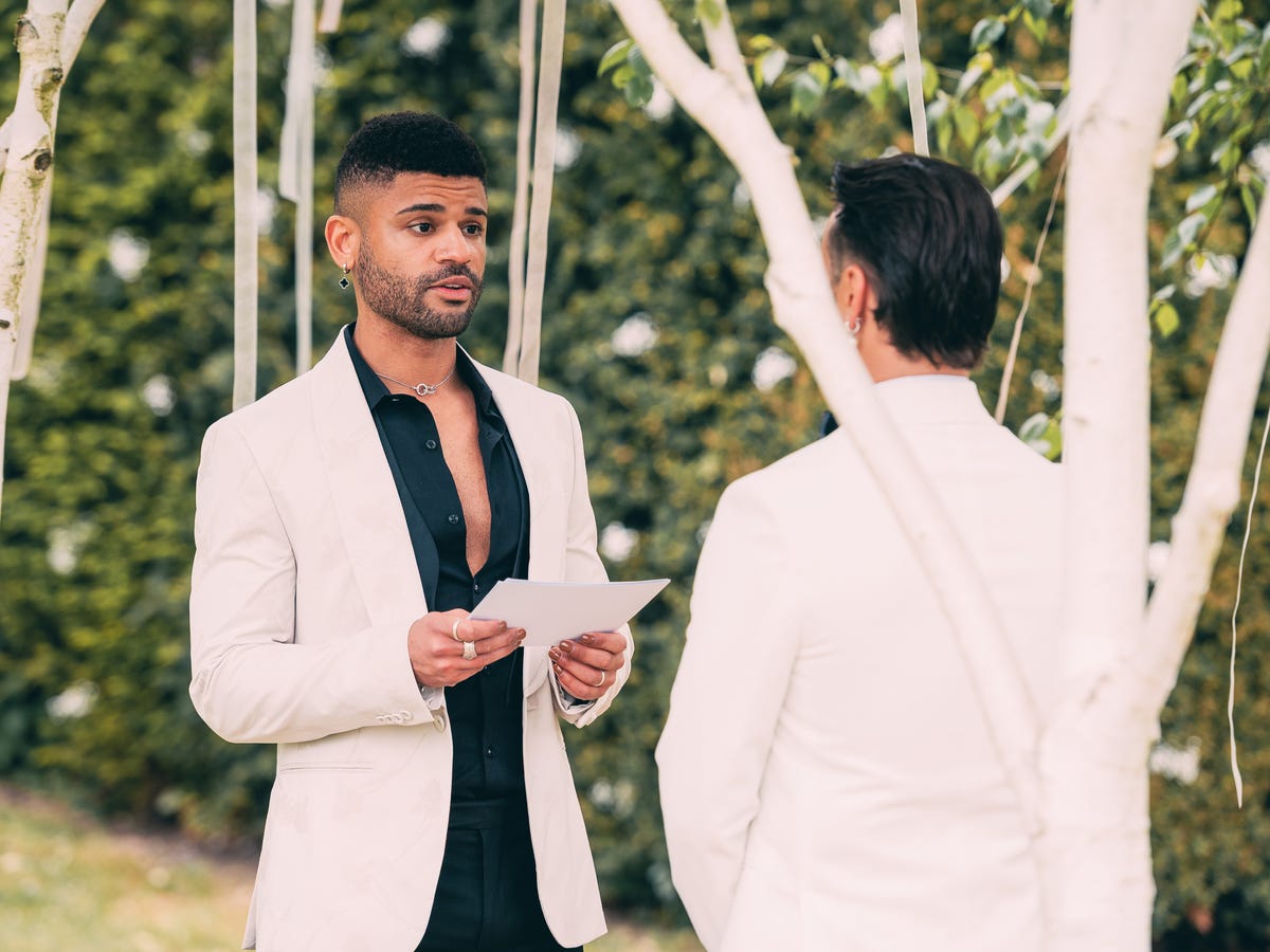 Davide from Married at First Sight UK has publicly presented his new ...