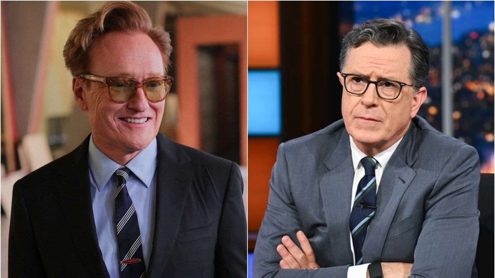 Conan O'Brien made a striking comment about Stephen Colbert’s future ...
