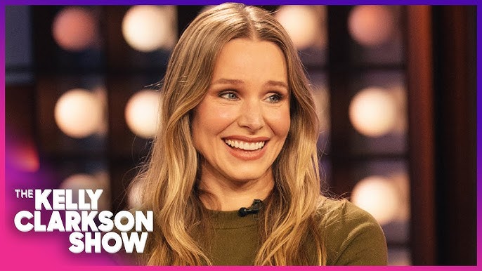 Kelly Clarkson shouted, "Hush," after Kristen Bell shared something ...