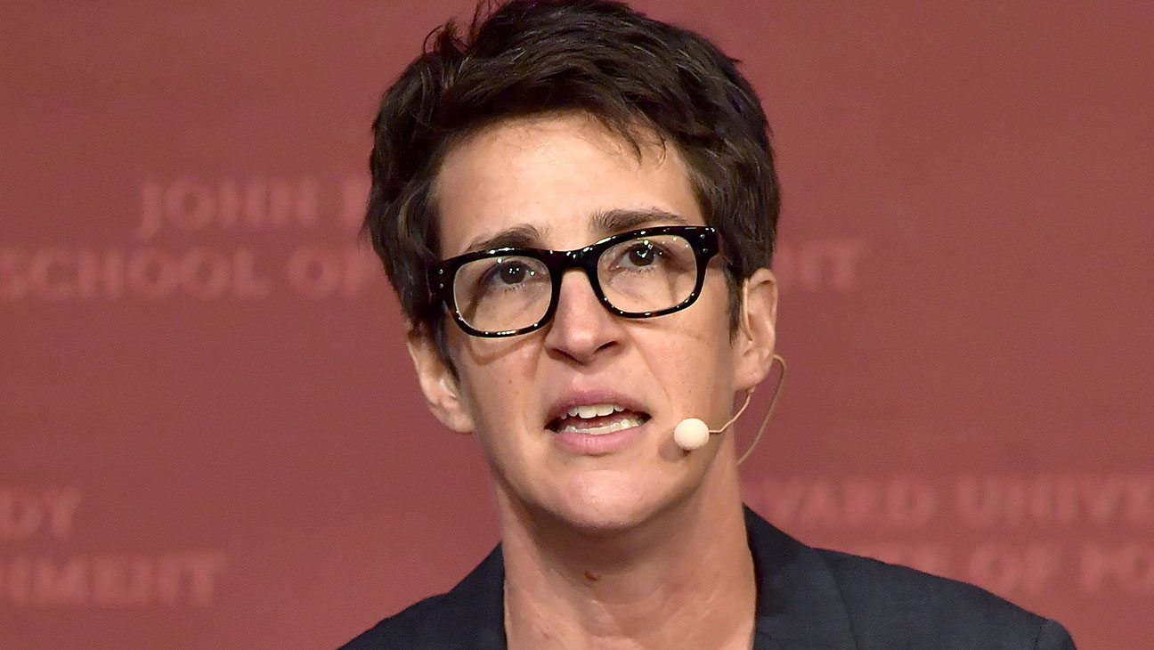 An emotional Rachel Maddow starts crying and quickly leaves the set ...