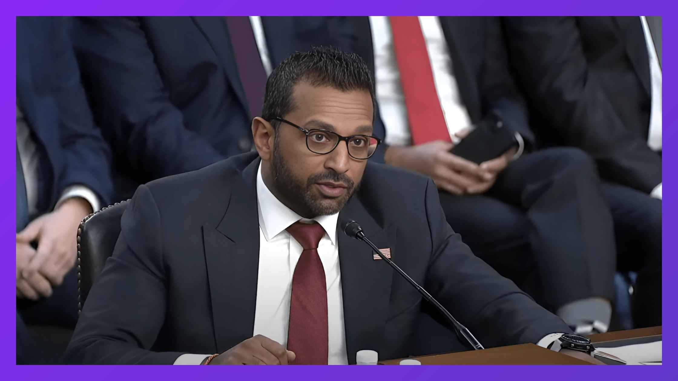 Kash Patel has shocked the public by unexpectedly announcing that he ...