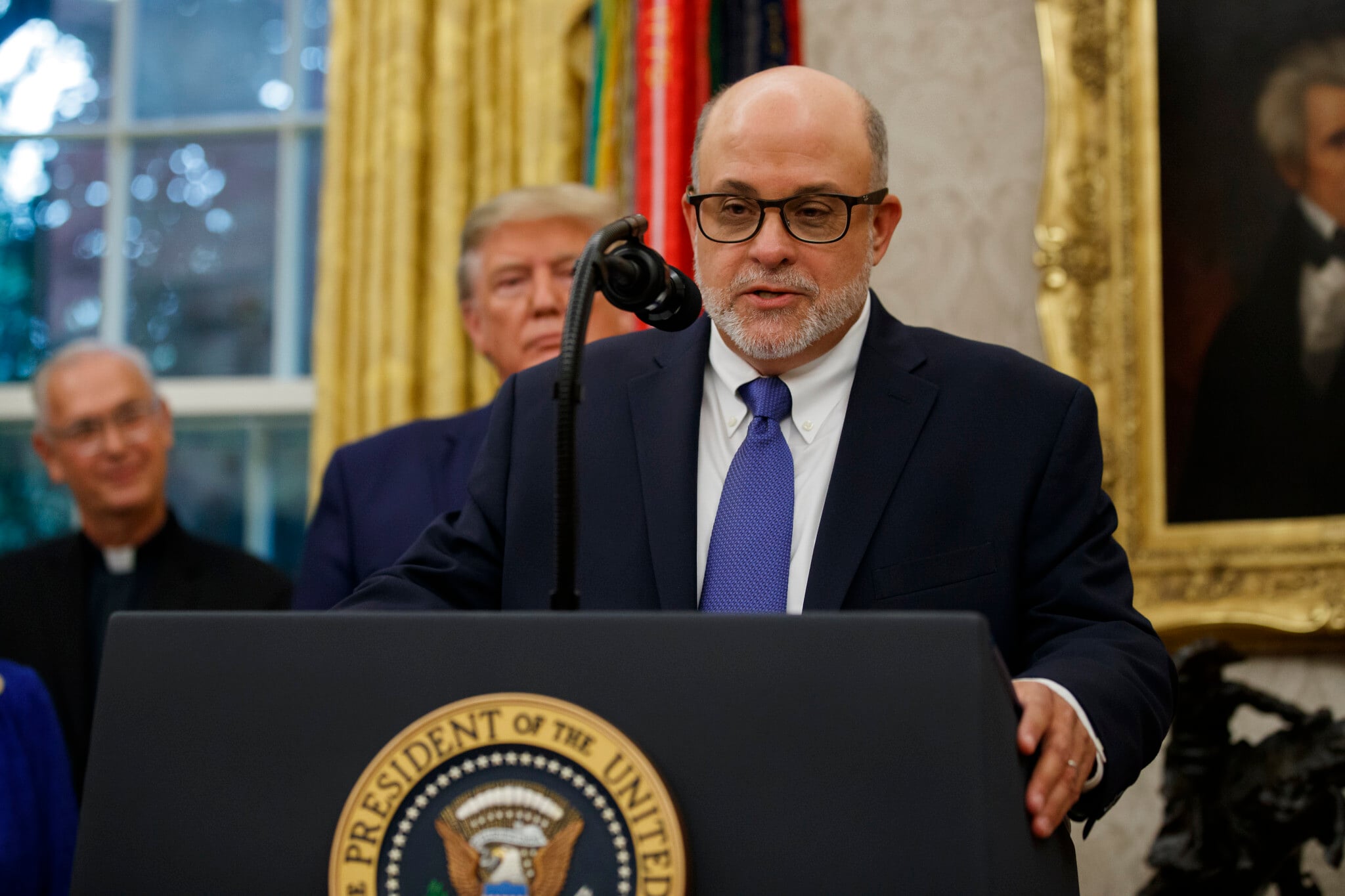 Mark Levin has officially declared that his time at Fox News is over ...