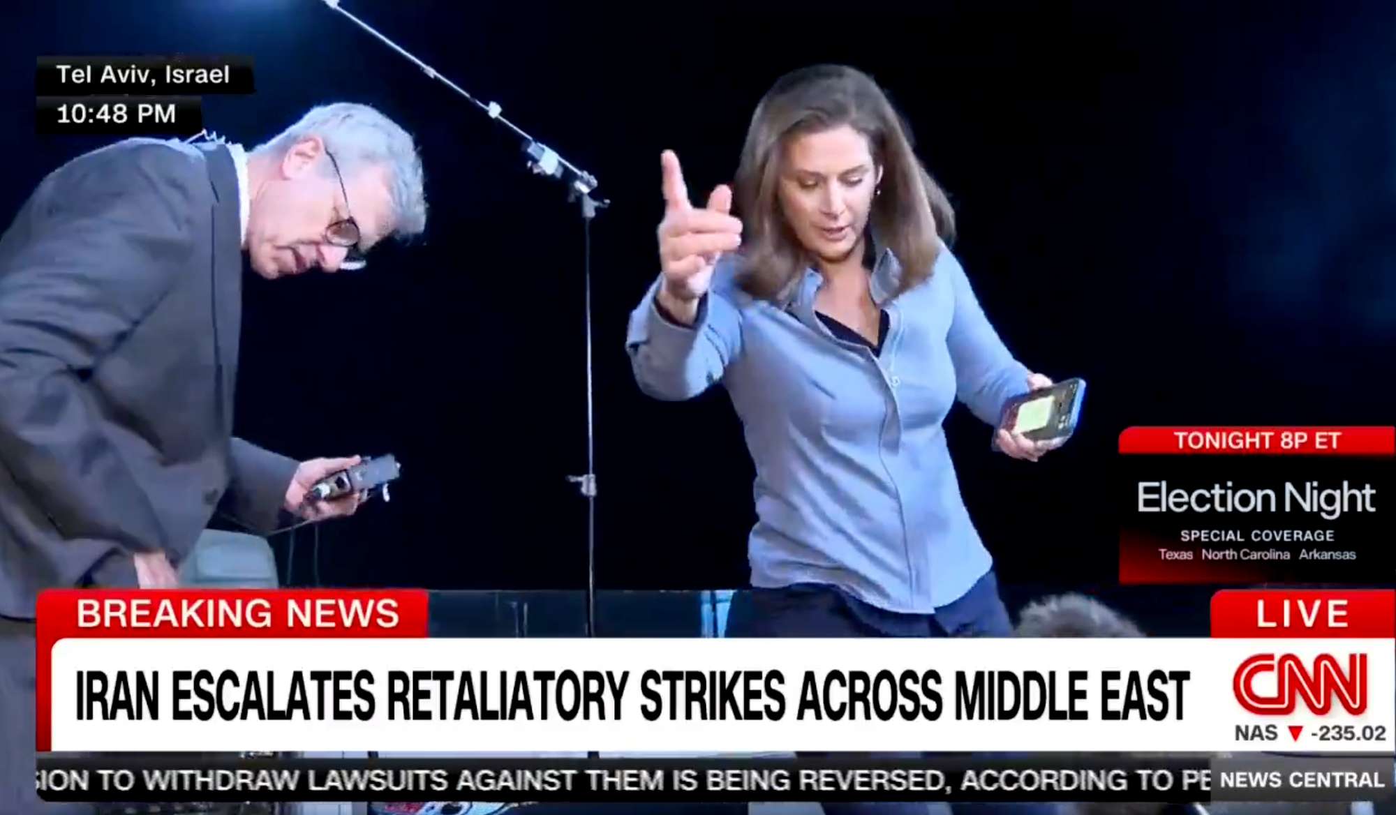 Erin Burnett has spoken out about why she chose to report from Israel ...