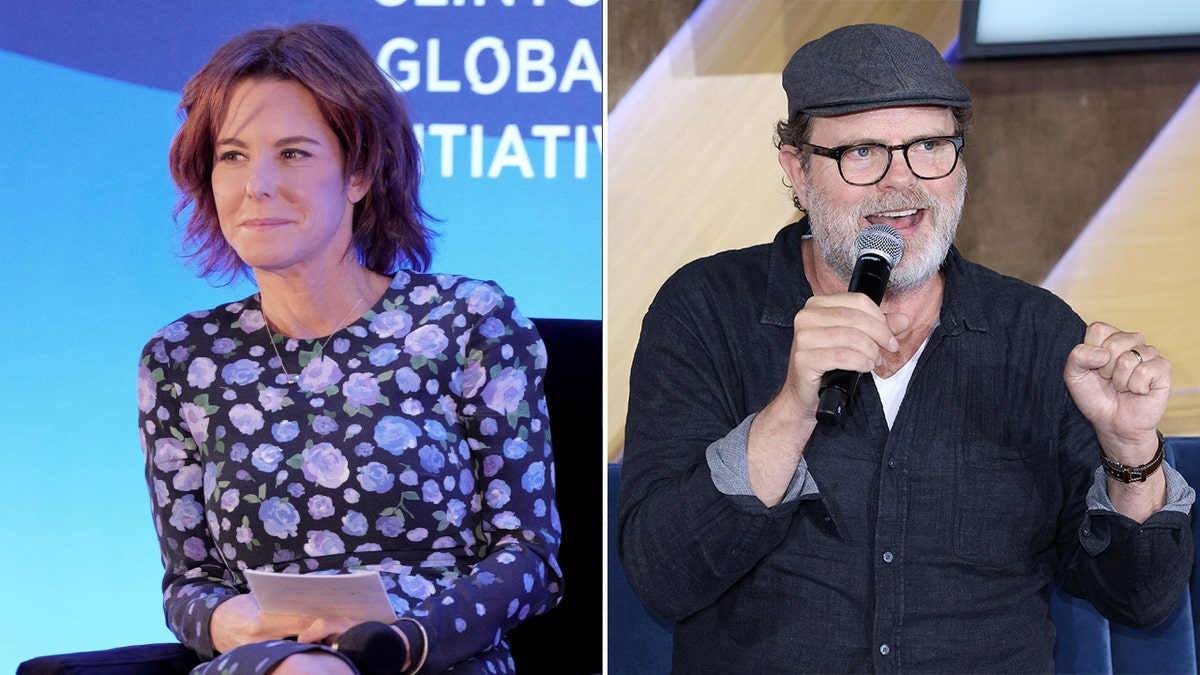 Former The Office actor Rainn Wilson called on MS NOW to remove host ...